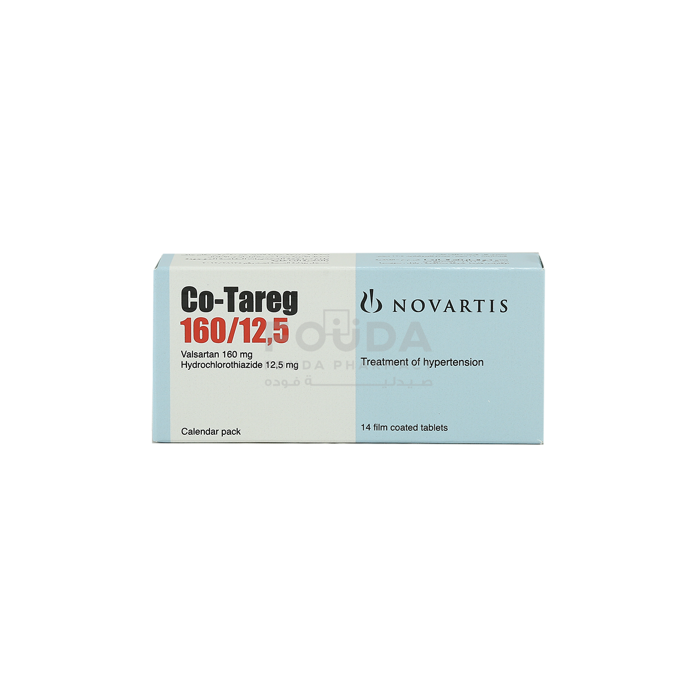 CO-TAREG Valsartan / Hydrochlorothiazide 160mg / 12.5mg Film-Coated ...